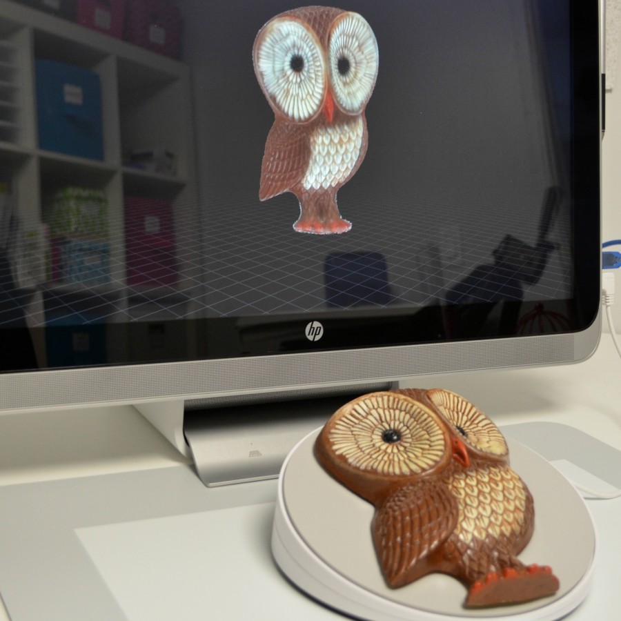 HP Sprout 3D scanning - A Little Tipsy
